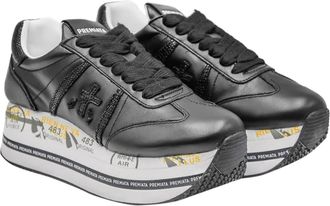 Premiata Low-Top Sneaker - Sneakers Black - Gr. 40 (EU) - in Schwarz - f&uuml;r Damen