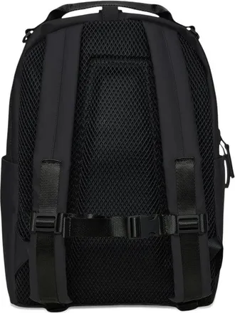 Rains Matte Polyester Backpack - Black