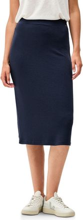 Cecil Damen B361757 Rock im Strick-Look, Urban Navy Blue, L
