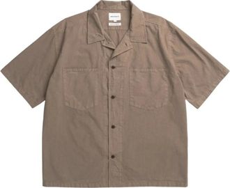 Norse Projects Homme, Chemises, Brun, Taille: XL Mols Poplin Shirt
