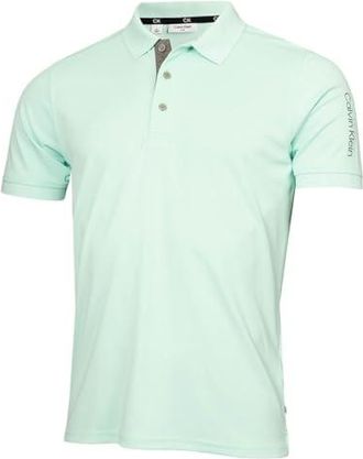 Calvin Klein Polo Golf Léger Respirant Homme - Aqua - XL