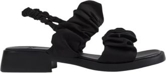 Camper Femme, Chaussures, Noir, Taille: 39 EU Dana Flat Sandales
