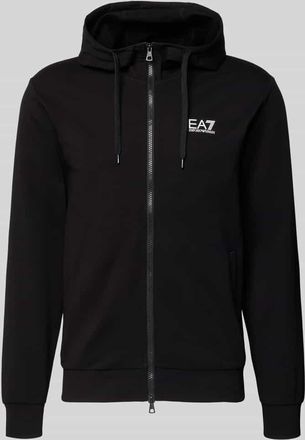Emporio Armani Slim Fit Sweatjacke mit Kapuze