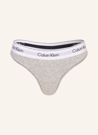Calvin Klein String Icon Cotton Modal grau