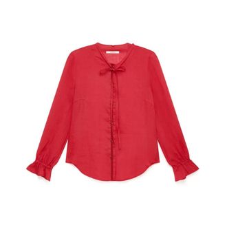 Maliparmi Maliparmi, Damen, Blusen & Hemden, Rot, XLGr&ouml;&szlig;e