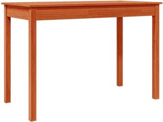 vidaXL Esstisch Wachsbraun 110x55x75 cm Massivholz Kiefer vidaXL