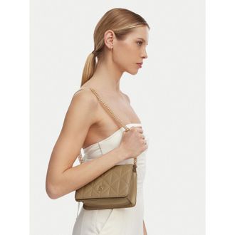 Calvin Klein Handtasche Calvin Klein Quilted Mini Chain Bag LV04F3321G Beige
