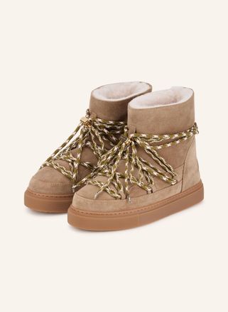 INUIKII Inuikii Schn&uuml;rboots beige