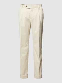 HUGO BOSS Stoffhose mit franz&ouml;sischen Eingrifftaschen Modell Perin