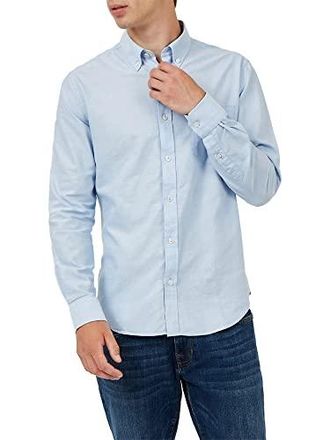 Ben Sherman Signature Oxford - Chemise d&eacute;contract&eacute;e - Aucun mod&egrave;le - avec col - Homme (Ciel) M