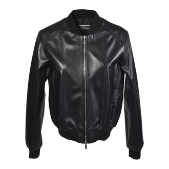 Baldinini Femme, Vestes, Noir, Taille: 38 FR Blouson en cuir