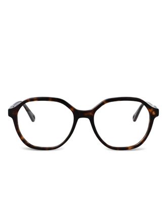 Chlo&eacute; lunettes de vue &agrave; monture carr&eacute;e - Marron