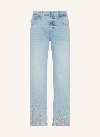 7 For All Mankind Jeans Straight Straight Fit blau