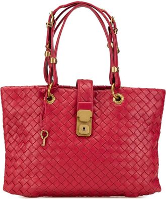 Bottega Veneta Crossbody Bags - Small Nappa Intrecciato Capri - Gr. unisize - in Rot - für Damen