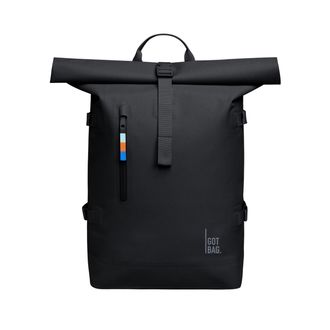 Got Bag Rucksack Rolltop 2.0 | Laptop Rucksack wasserdicht mit Herausnehmbarer 15,6 Laptoptasche | 31 Liter Füllvolumen Rollrucksack (black)