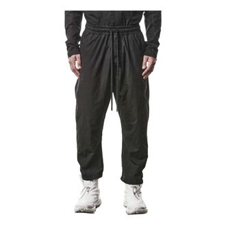 Thom Krom Homme, Pantalons, Noir, Taille: XL Pantalone Cavallo Basso in Cotone