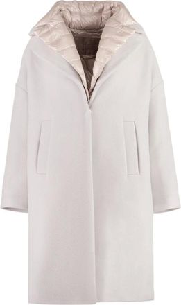 Herno Femme, Manteaux, Rose, Taille: 46 FR Manteau Resort en Modern Double & Nylon Ultralight