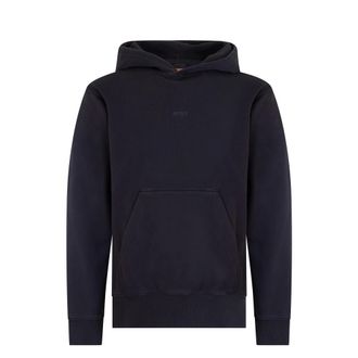 HUGO BOSS Baumwoll-Hoodie - - Sweatshirts & Hoodies - Herren - Schwarzk - XL