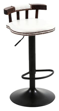 Generic American Lift Barhocker, hoher Barhocker aus Schmiedeeisen, moderner minimalistischer Barstuhl/60-80 cm