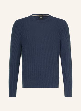 HUGO BOSS Pullover Fiocchetto blau