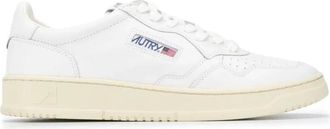 Autry Homme, Chaussures, Blanc, Taille: 46 EU Medalist Low Baskets