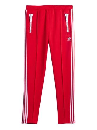 adidas x Jeremy Scott pantalon de jogging Big Zip - Rouge