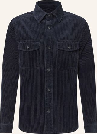 GANT Cord-Overshirt blau