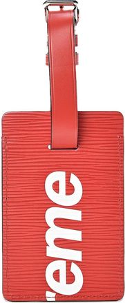 SUPREME x Louis Vuitton lot détiquettes de voyage - Noir