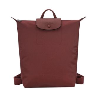 Longchamp Femme, Sacs, Rouge, Taille: ONE Size Le Pliage One M Backpack