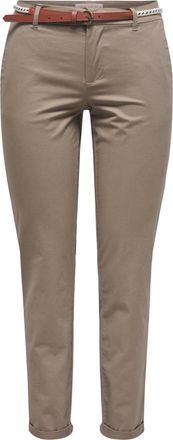 Only Damen Onlbiana Mw Cotton Belt Chino PNT Noos, Fossil, 46W x 32L