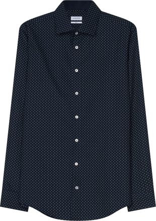 Seidensticker Herren zakelijk overhemd Hemd, Dunkelblau, 40 EU