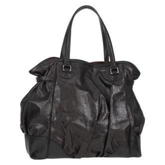 Gucci Pre-owned Cuir sacs-gucci - Femme - Pre-owned - Noir - Taille: ONE Size
