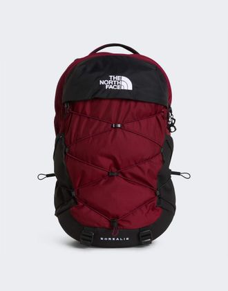 The North Face Borealis - Sac &agrave; dos - Bordeaux/Noir-Rouge