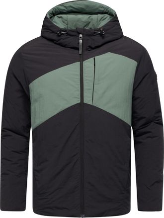 Ragwear Herren warme kurze Winterjacke mit verstellbarer Kapuze Cassey Warm YOUMODO Black Gr. XXL