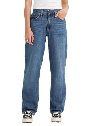 Levi's Damen Baggy Dad Jeans, Blue Utopia, 25W / 34L