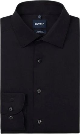 Olymp Freizeithemden - - Shirts - Herren - Schwarzk - S