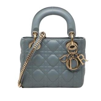Dior Pre-owned Mini Lady - Femme - Pre-owned - Bleu - Taille: ONE Size