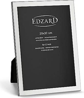 Edzard Cadre photo Prato, pour photo 20 x 30 cm, argent&eacute; noble, r&eacute;sistant &agrave; la ternissure