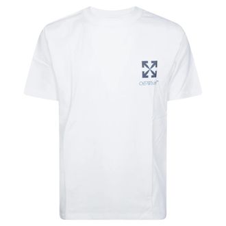 Off-white Small Arrow Regular T-Shirt - - Tops - Herren - Wei&szlig; - M