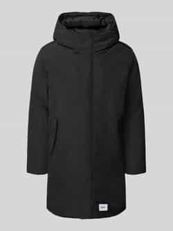 Khujo Jacke mit Label-Patch und Kapuze