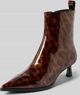 Marc Cain Stiefeletten mit Allover-Animal-Print