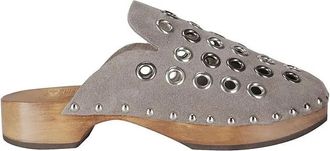 JEJIA Slipper & Pantoletten - Sabot Rock Clogs 2 - Gr. 39 (EU) - in Grau - für Damen