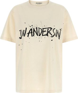 J.W.Anderson Femme, Tops, Beige, Taille: 42 FR Circular T-shirt