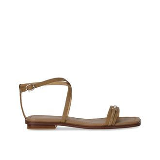 Michael Kors Lena Flat Sandal - - Shoes - Damen - Beige - 36 EU