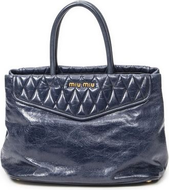 Miu Miu Crossbody Bags - Convertible Open Tote - Gr. unisize - in Blau - f&uuml;r Damen