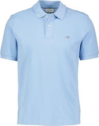 GANT Reg EMB Archive Shield Polo, Capri Blue, 5XL Hommes