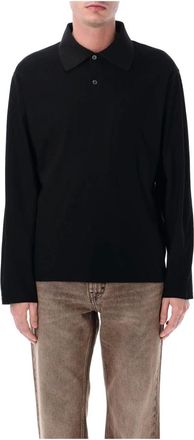 Our Legacy Homme, Tops, Noir, Taille: L Rugby Longsleeve