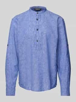 Tom Tailor Denim Relaxed Fit Leinenhemd im Tunika-Style