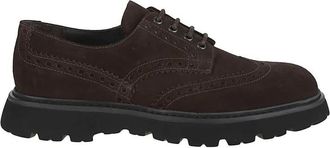 Doucal's Wingtip Brogue Shoes In Brown Suede - Gr. 43,5 (EU) - in Schwarz
