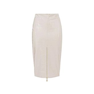 Elisabetta Franchi Damen, R&ouml;cke, Beige, LGr&ouml;&szlig;e